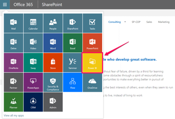 Sharepoint & self service reporting – Lorvenk Technologies
